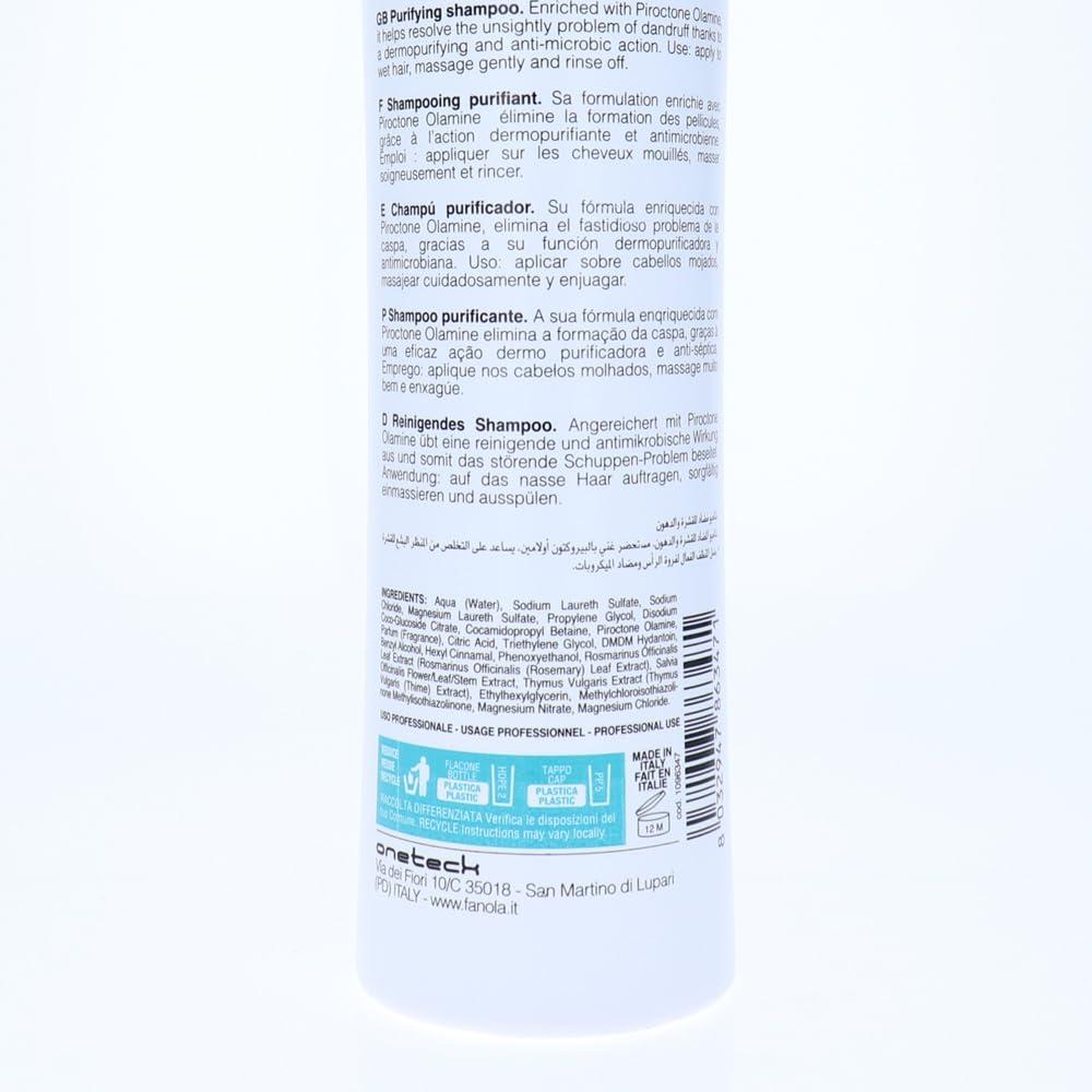Buy Fanola Purity Anti-Dandruff Shampoo 350ml - Effective Treatment for ...