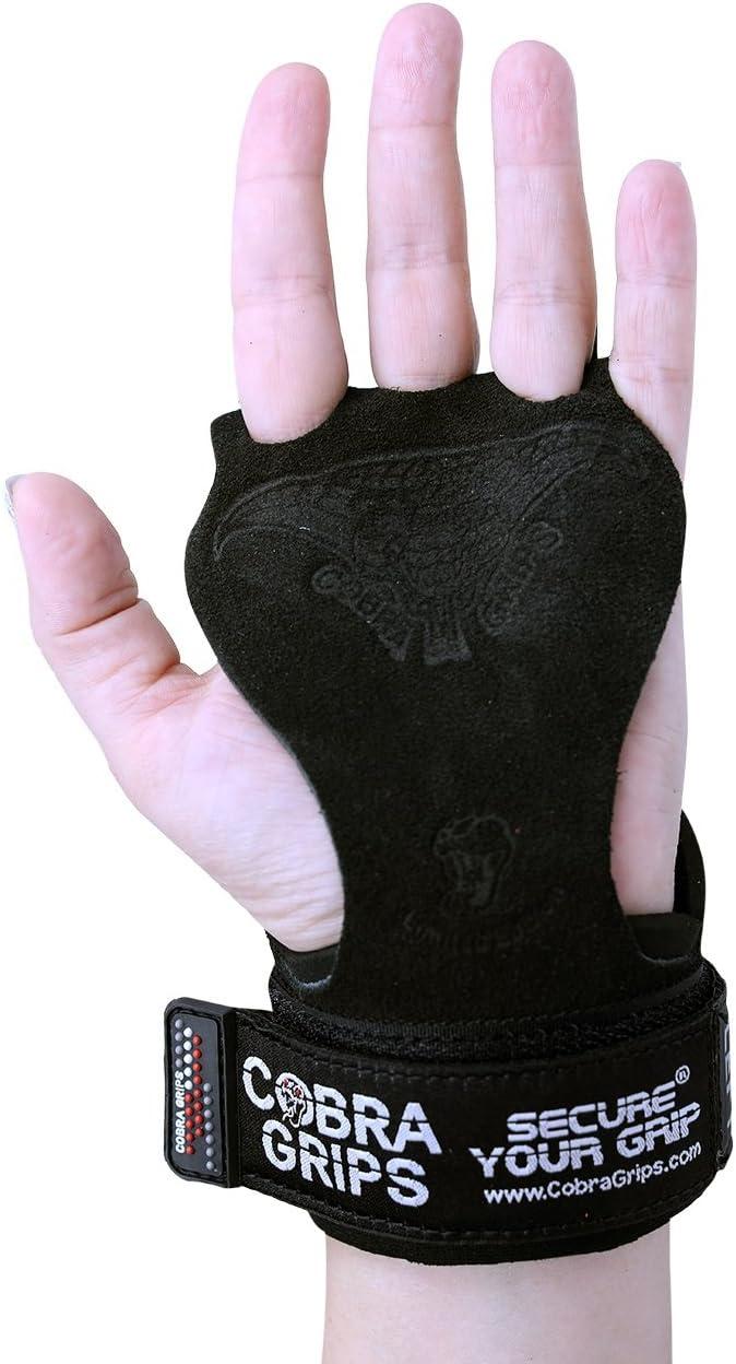 Cross Training Grips - Black Nubuck Leather, Small 3.75-4.25 - Prevent ...