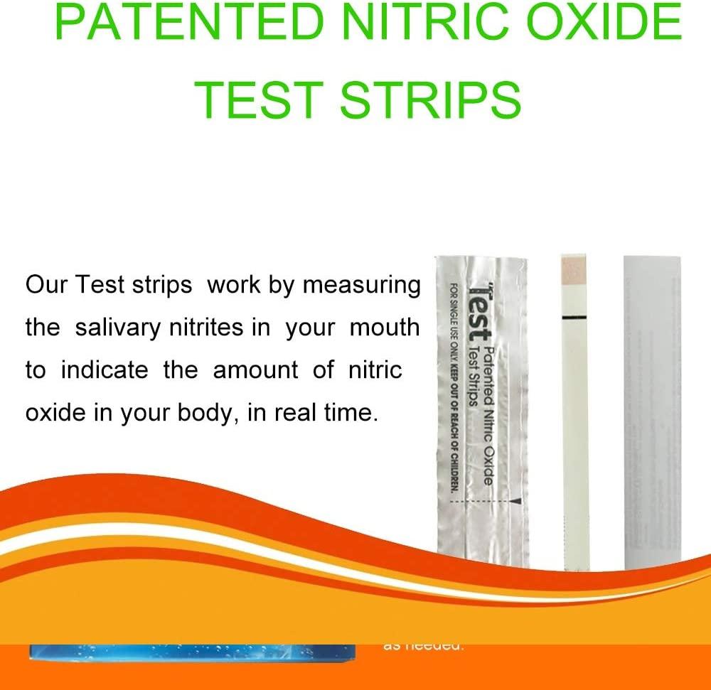 Nitric Oxide Test Strips [25 strips] - Fast Results in 10-15 Seconds ...