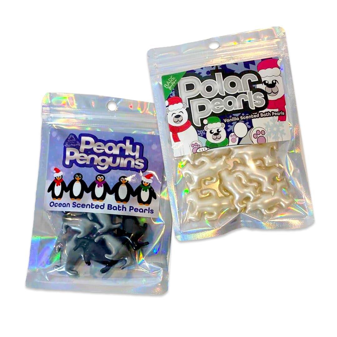 Christmas Bath Pearl Double Pack. 10 Pearly Penguins 10 Polar Bears ...