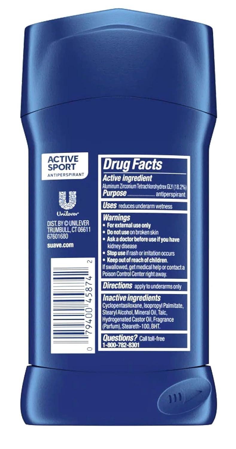 Active Sport Antiperspirant Deodorant - Stay Fresh and Dry All Day ...