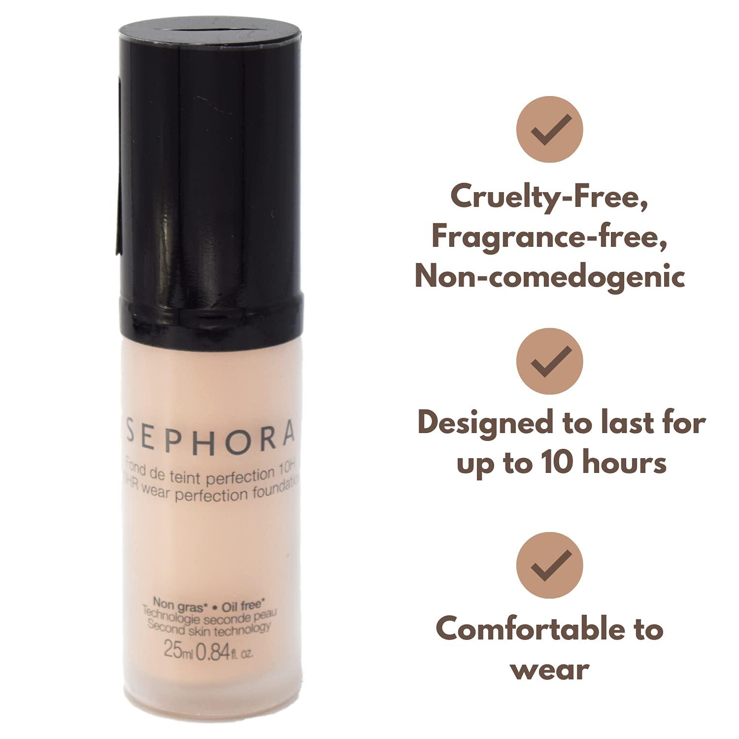 SEPHORA COLLECTION 10 HR Wear Perfection Foundation 05 Light Porcelain ...