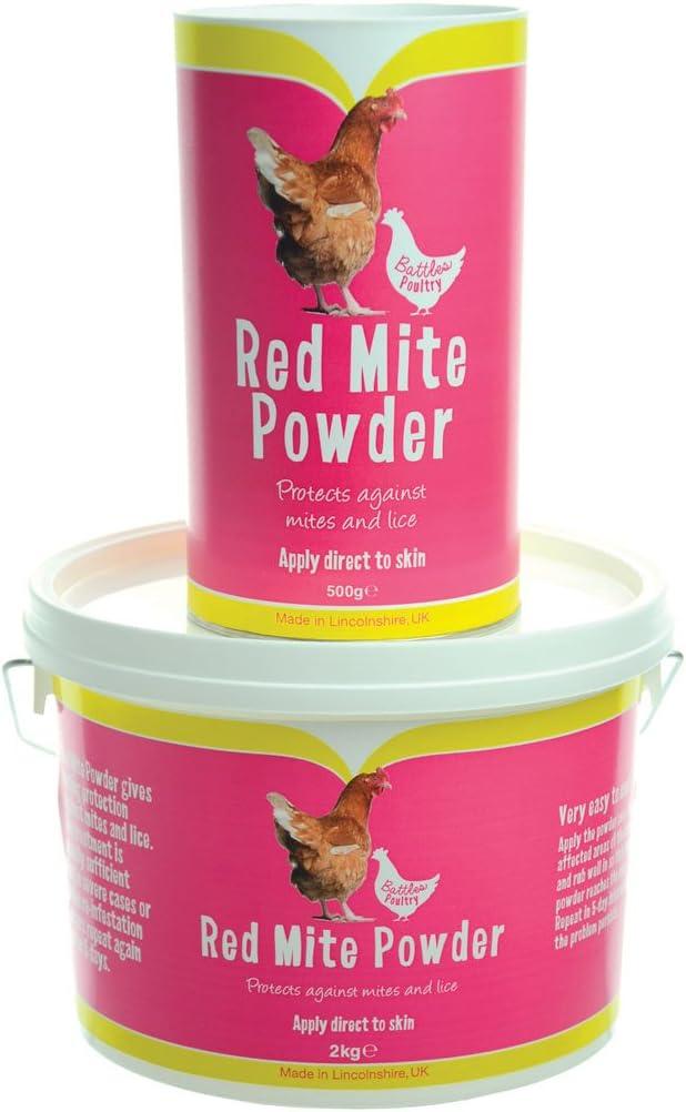 Battles Poultry Red Mite Powder - 2kg Tub | Buy Now with Express ...