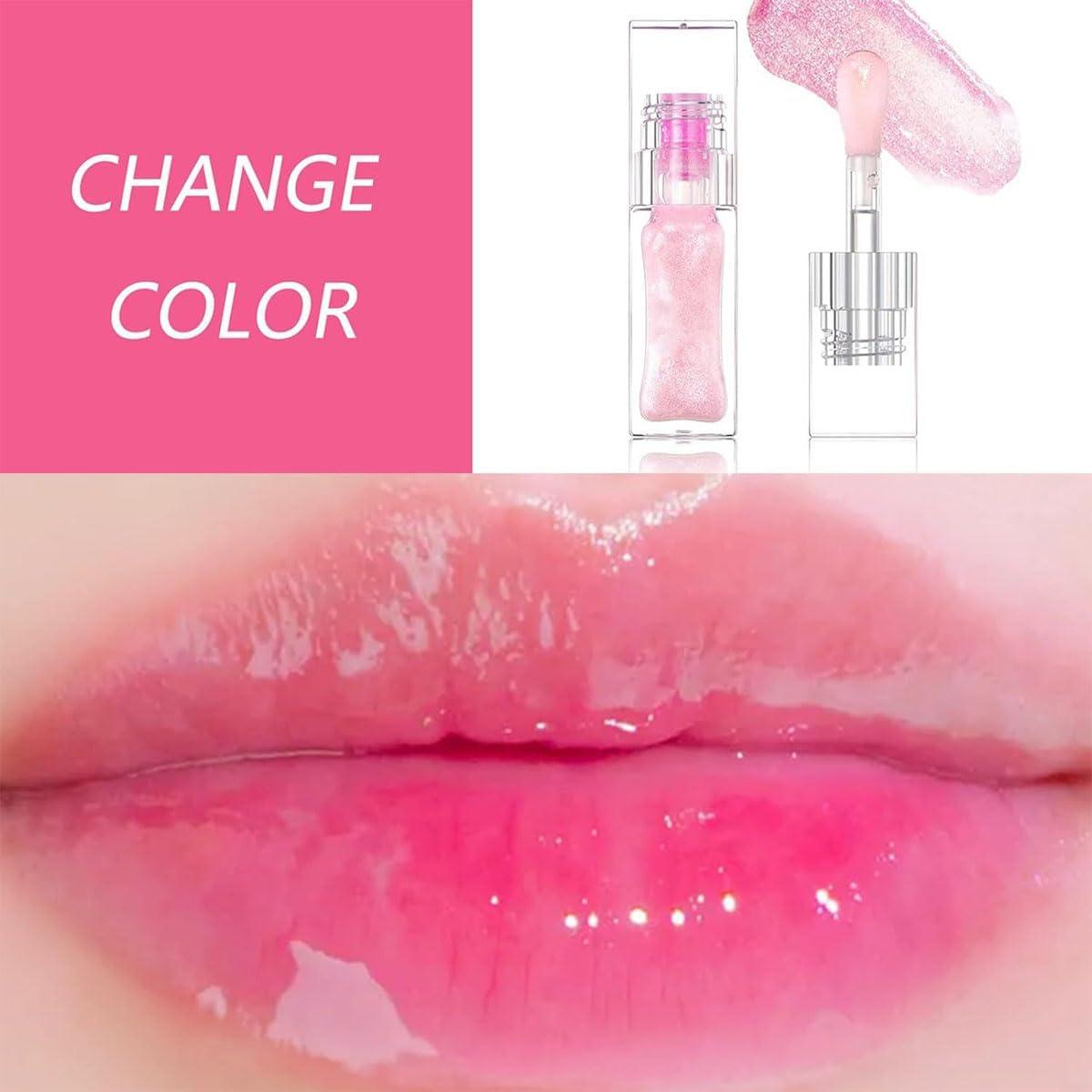 Magic Color Changing Lip Oil Bossup Cosmetics Color Changing Lip Oil ...