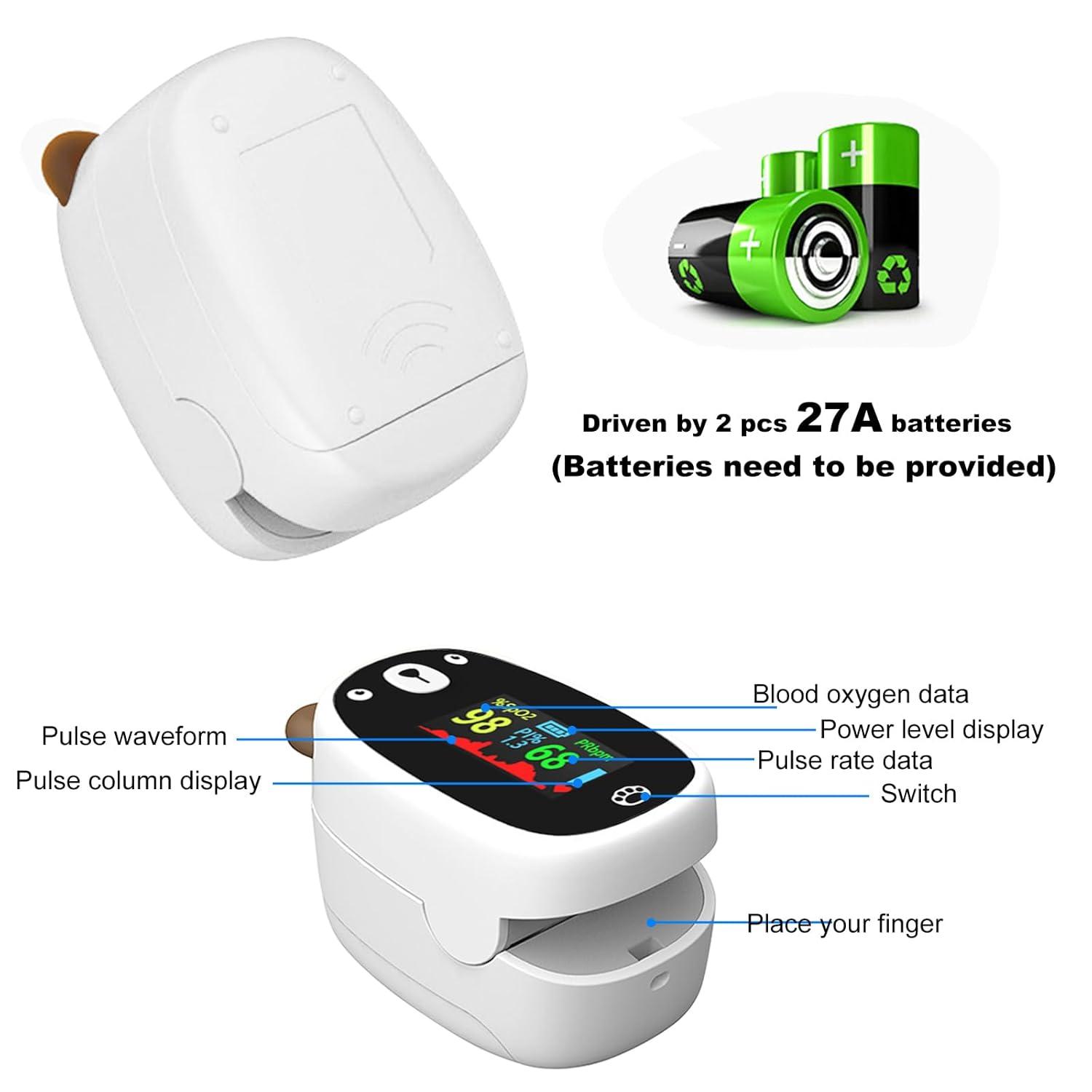 Buy Kyaoayo Pulse Oximeter for Children & Babies | Accurate Blood ...