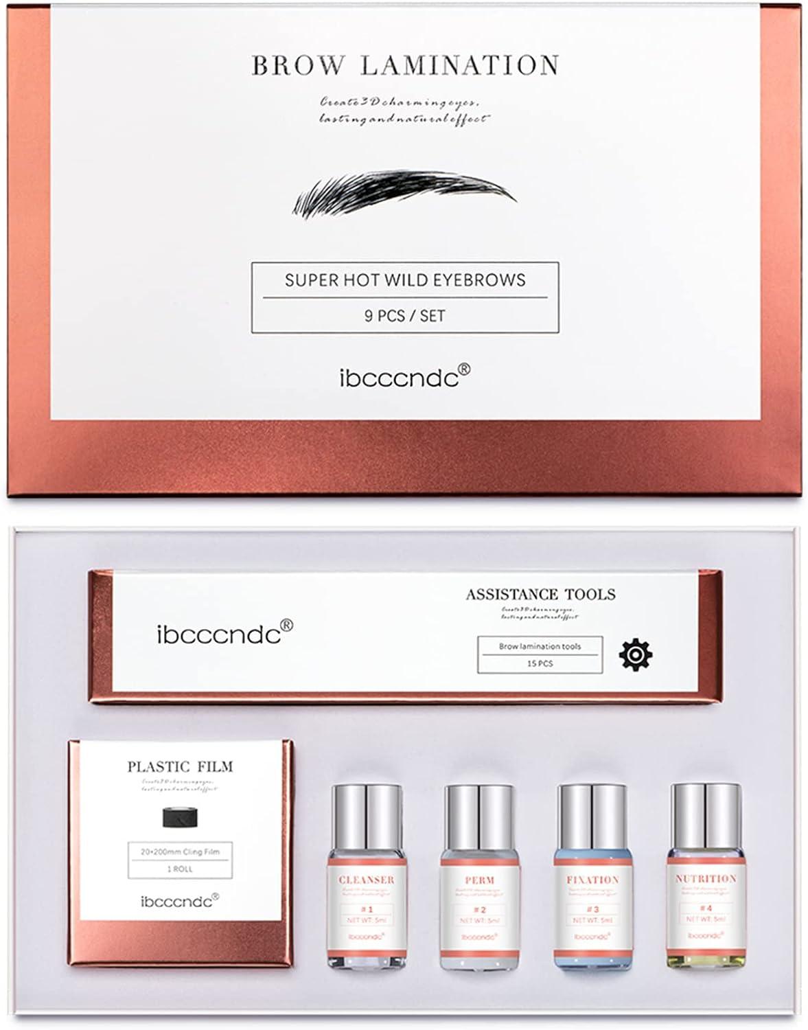 Professional Eyebrow Lamination Kit for Trendy & Thicker Brows - Easy ...