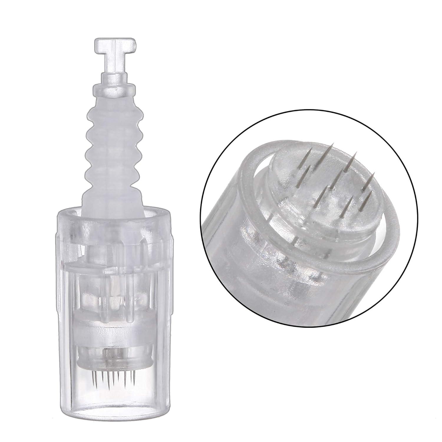 Bowka 9 Pins Microneedling Pen Needles - 10 Universal Replacement ...
