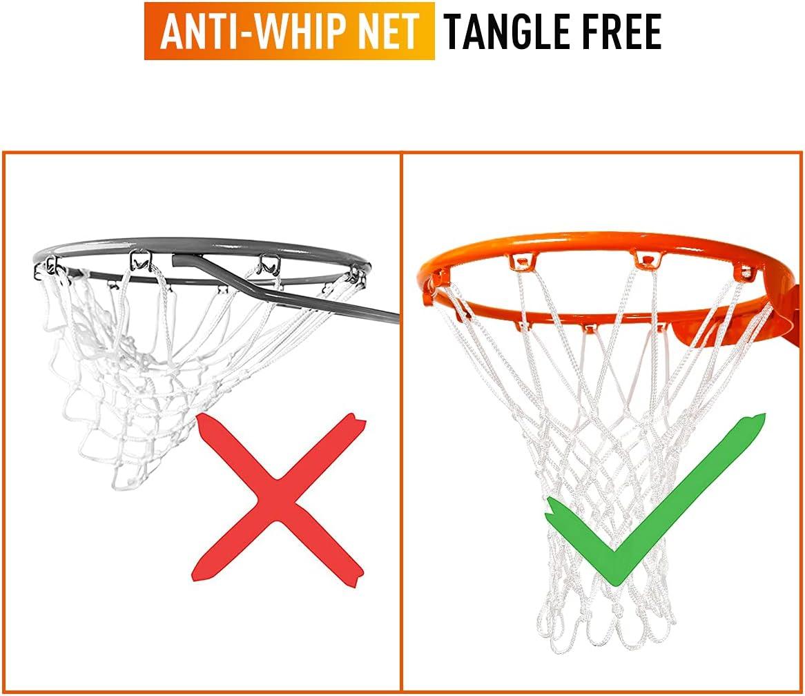 PaceArm Heavy Duty Basketball Net Replacement - All Weather Anti Whip ...