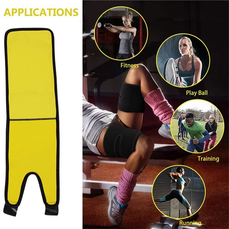 Thigh Trimmer 2-Pack - Sweat-Wicking Thigh Wraps for Enhanced ...
