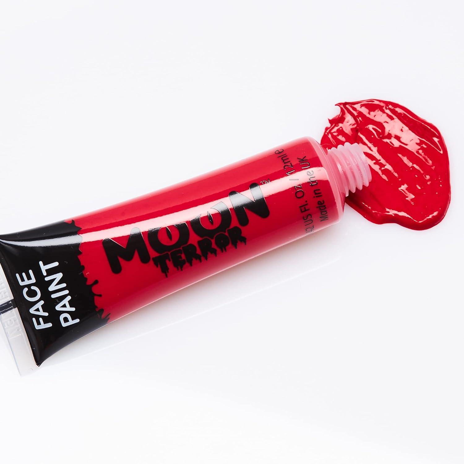 Moon Terror Blood Red Halloween Face and Body Paint | SFX Makeup ...