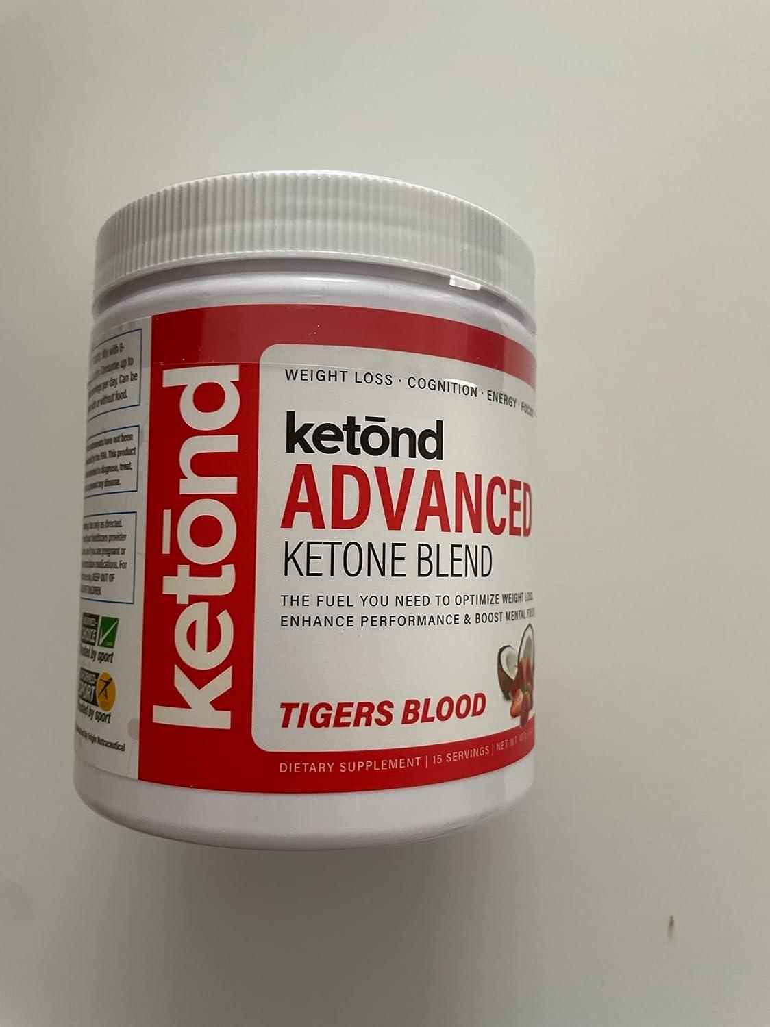 Ketond Exogenous Ketones Advanced Blend Drink Ketones for Rapid Weight ...