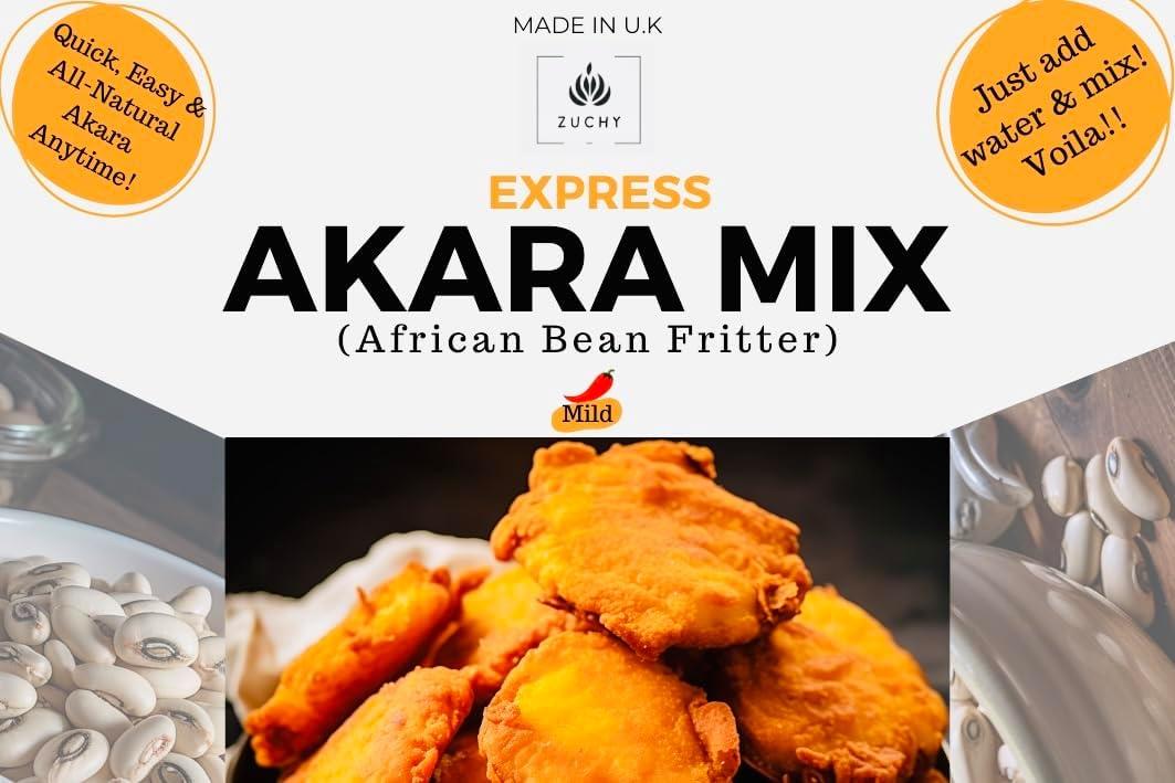 Express Akara Mix Nigerian Akara Mix (African Beans Fritter) Akara ...