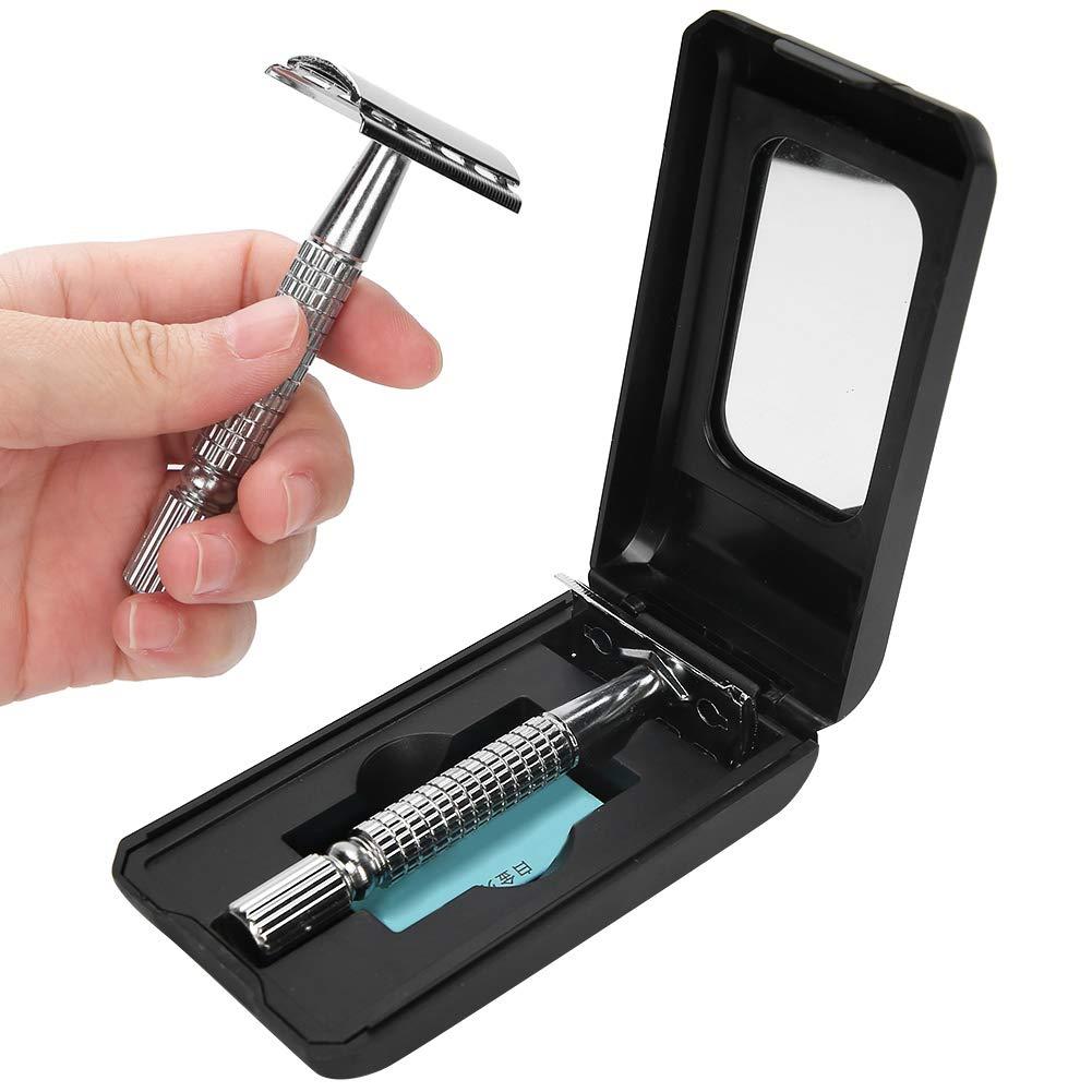 Premium Double Edge Safety Razor | Portable Classic Razor for Men ...