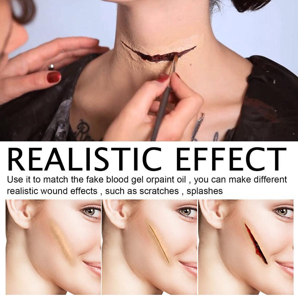 Buy Halloween Scar Wax Gel Kit - Special Effects Makeup for Realistic ...