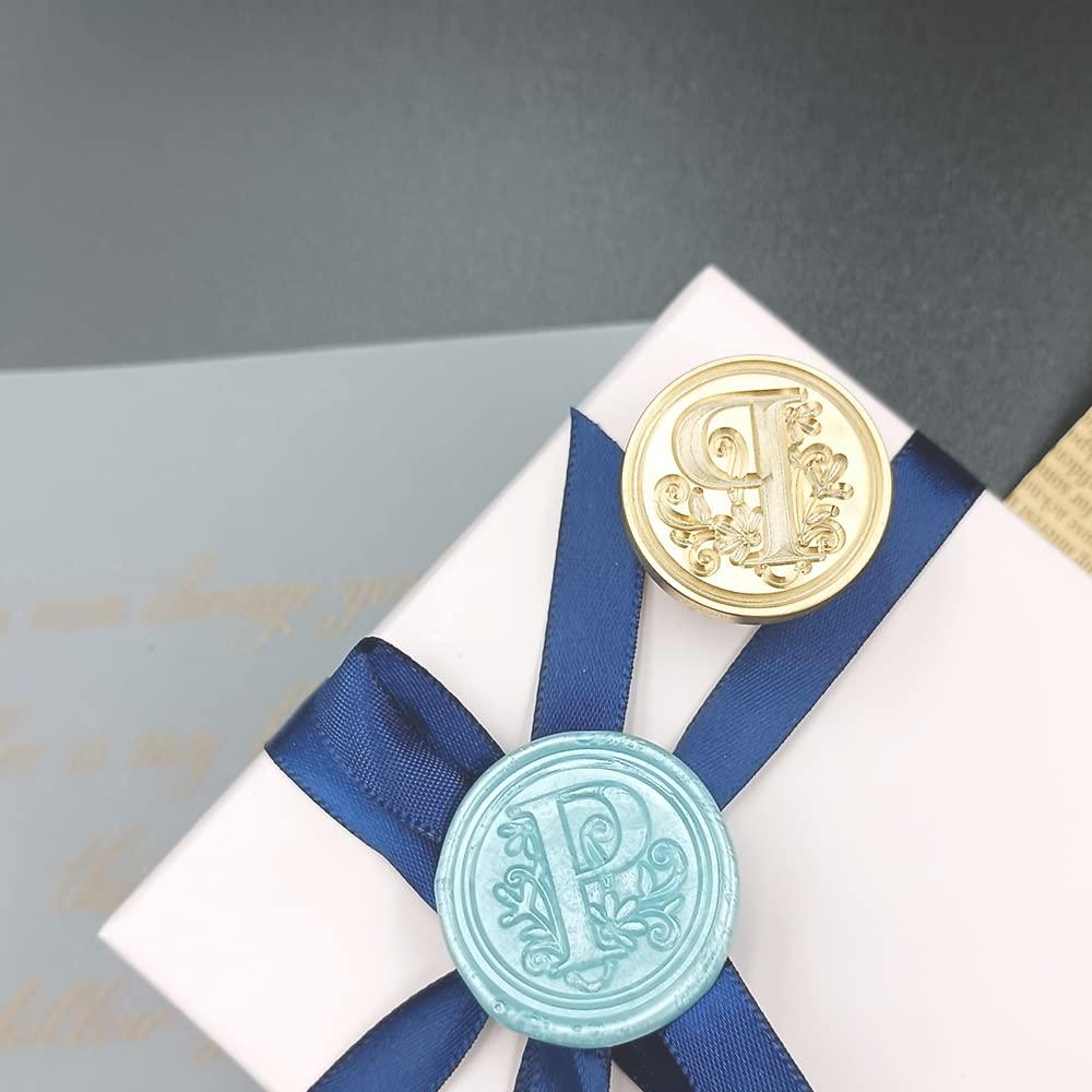 Medieval Traditional Initial Alphabet Wax Seal Stamp Brass Head Wooden ...