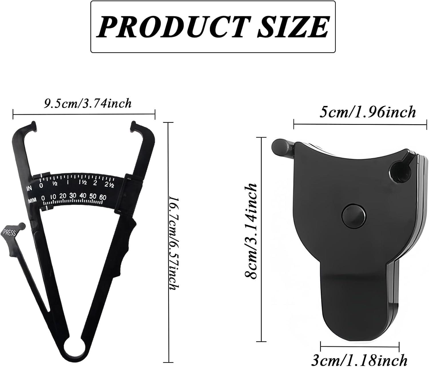 Buy Body Fat Pliers & Scope - Accurate Body Fat Measuring Device with ...