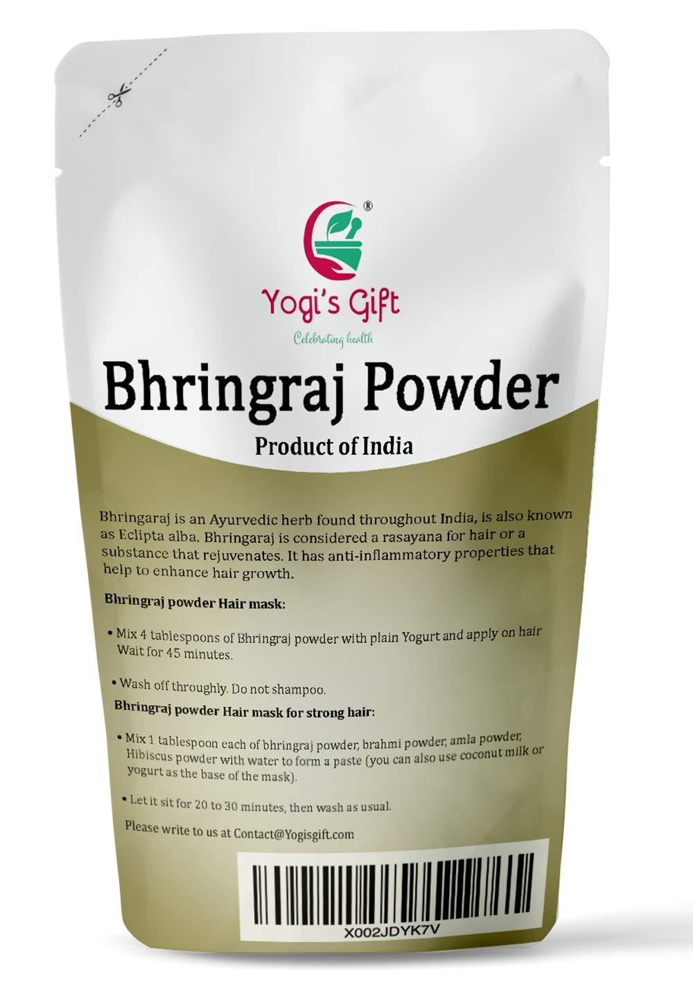 Organic Bhringraj Powder for Hair Growth - 250g | Ayurvedic Eclipta ...