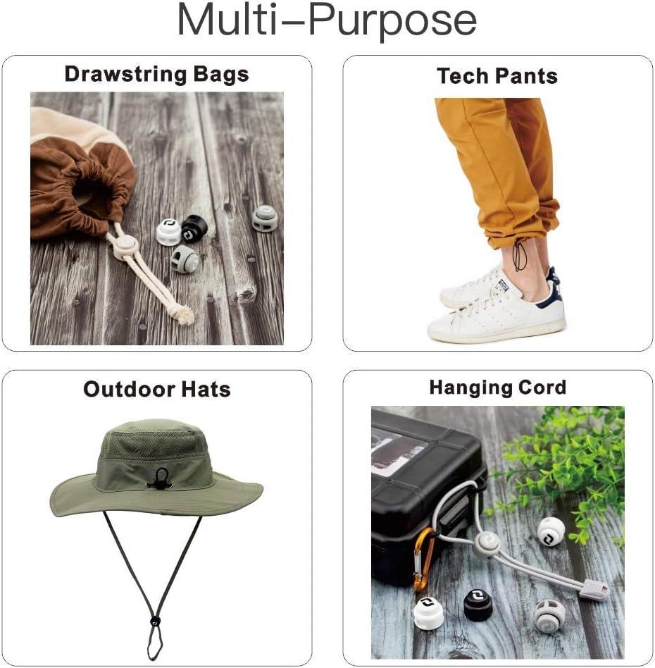 Double Hole Heavy Duty Cord Locks - Fastener for No Tie Shoelaces ...