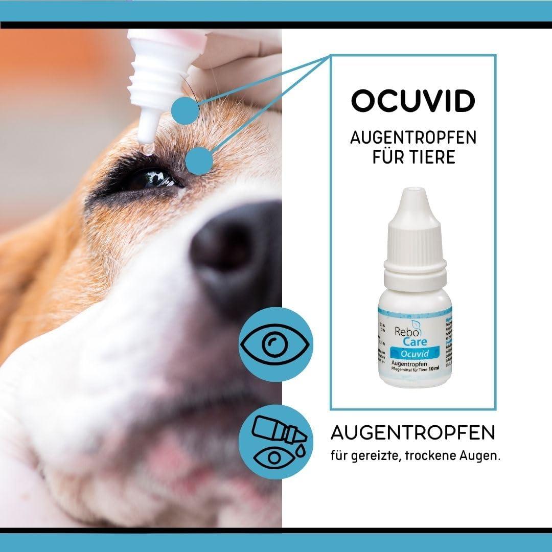 Ocuvid Eye Drops for Animals | Moisturizes Dry Eyes | Sodium ...