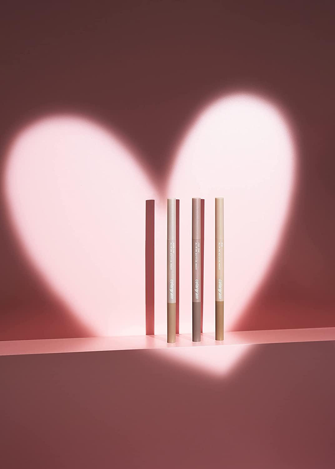 COLORGRAM Bottom-Eyelid Make Up Eye Shadow Liner - 3 Colors for AEGYO ...