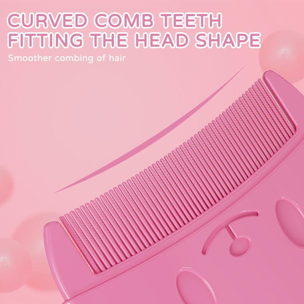 Shop Infreecs Baby Head Massage Brush & Milk Scab Comb - Soft Silicone ...