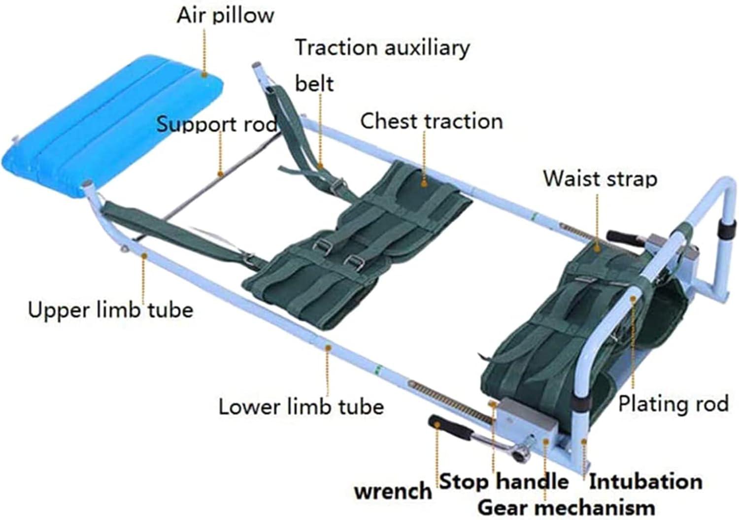 Portable Lumbar Vertebrae Traction Device | Effective Lumbago Pain ...