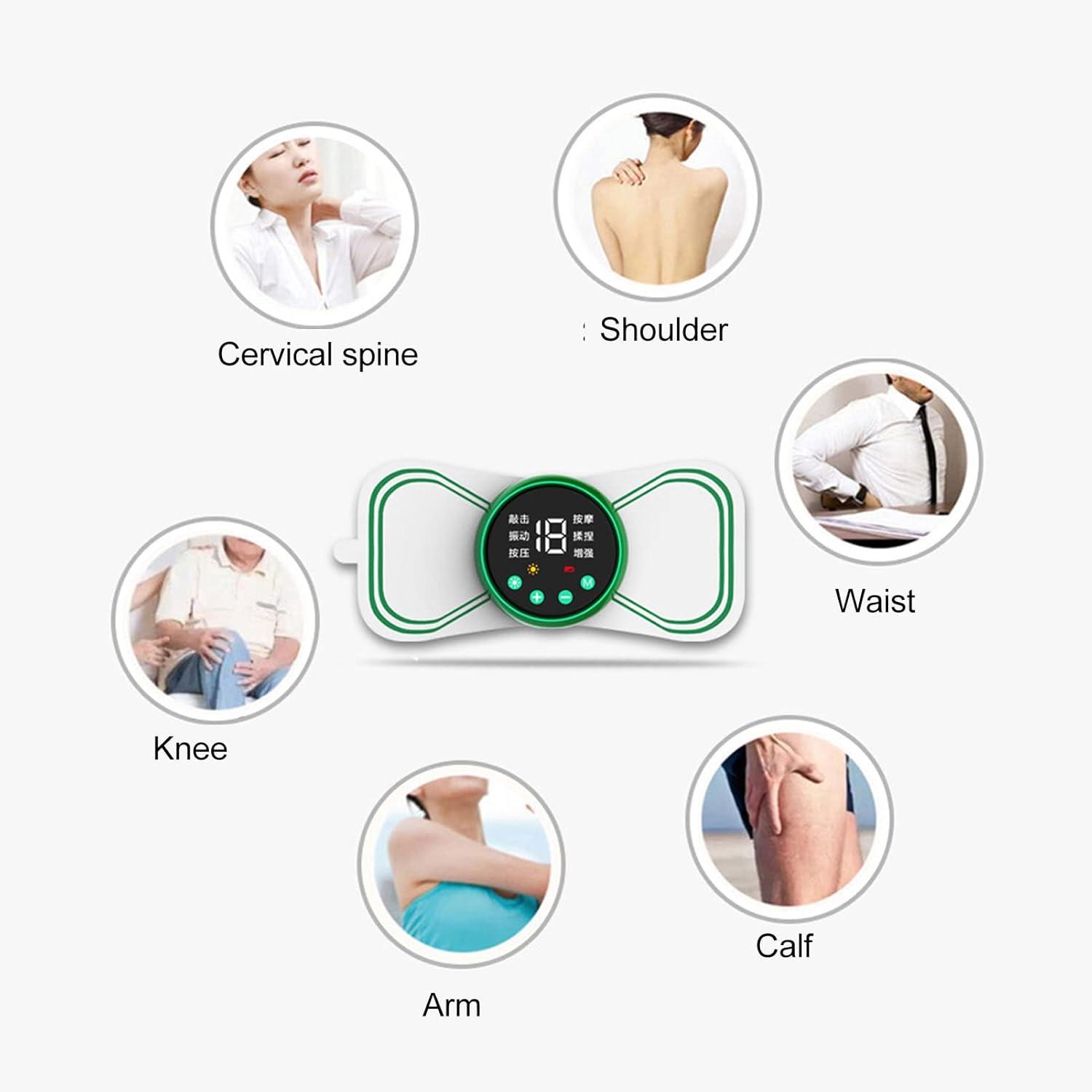 CCngD Neck Massage Sticker | Relieve Pain with 6 Modes & 19 Strengths ...