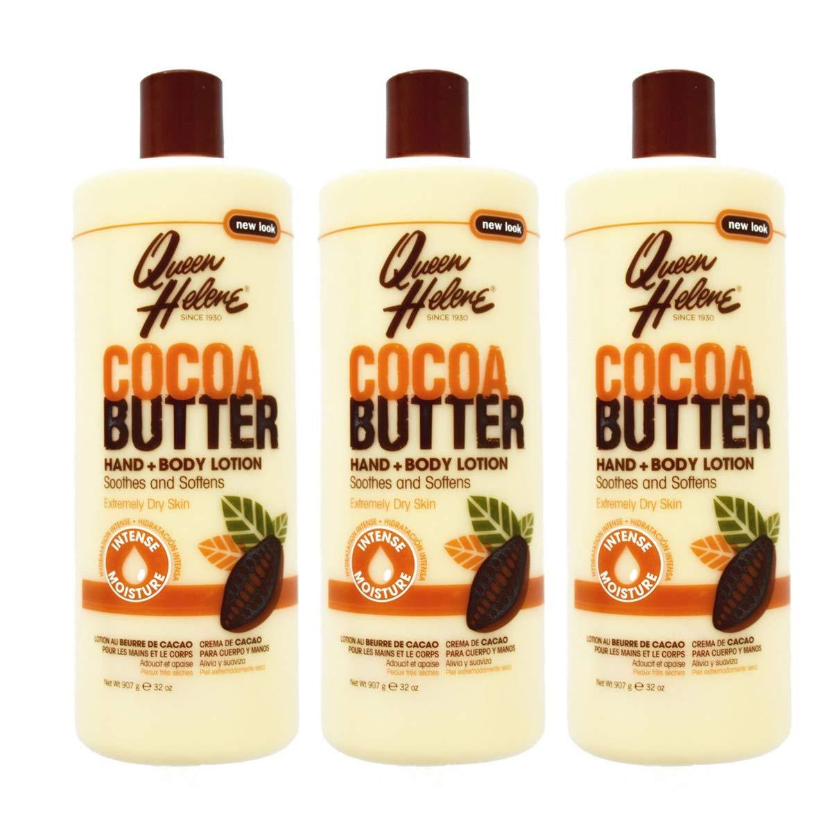 Queen Helene Lotion 946 ml Cocoa Butter Hand & Body (3-Pack) | Buy Now ...