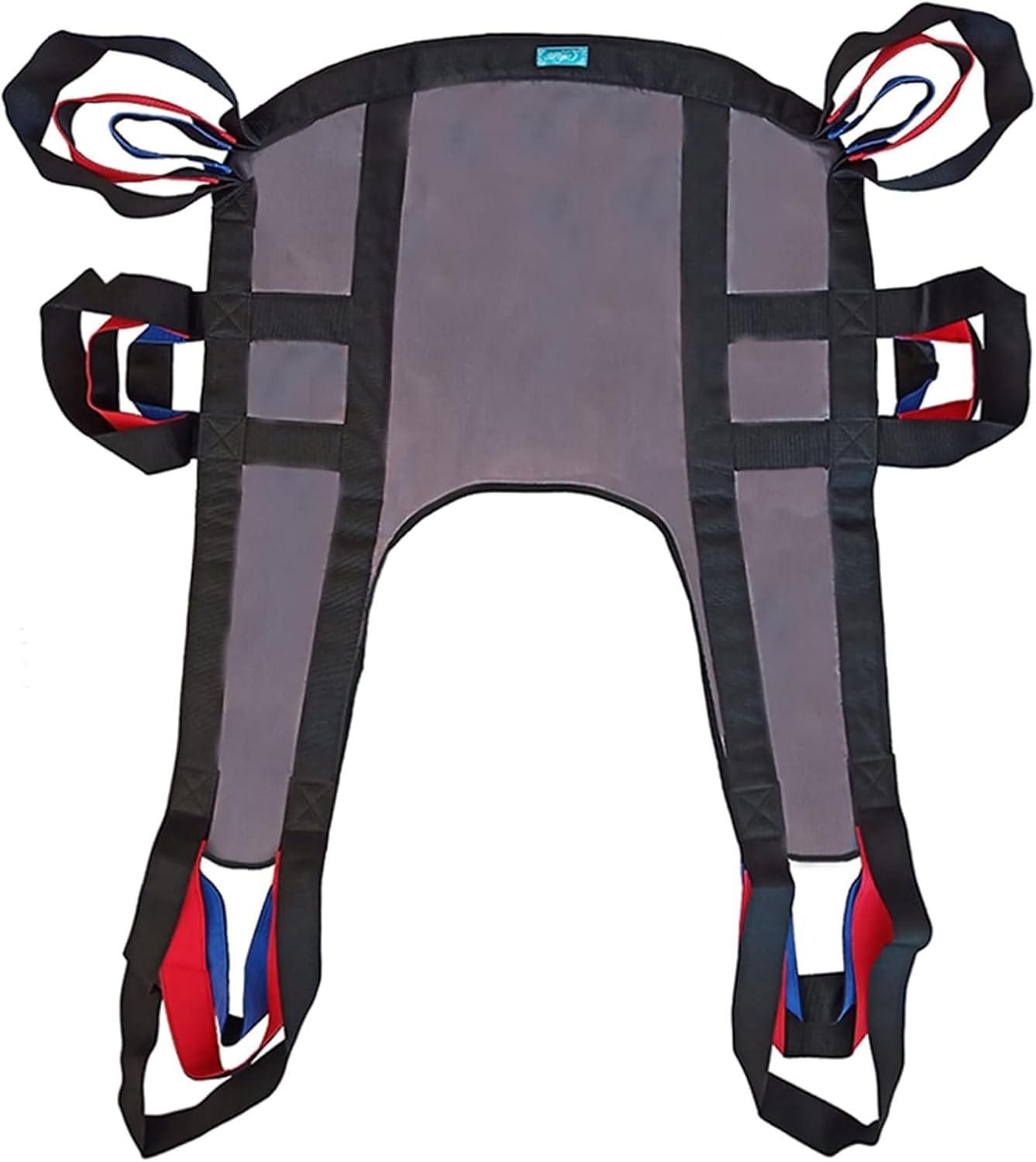 Patient Lift Sling Full Body Patient Hoist Sling with Commode Opening ...