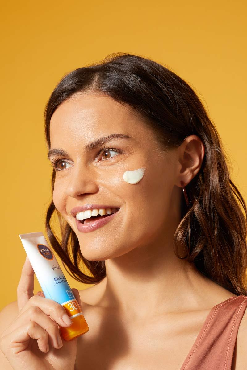 Nivea Sun UV Face Matting SPF 50 - Non-Fatty Sunscreen for Instant ...