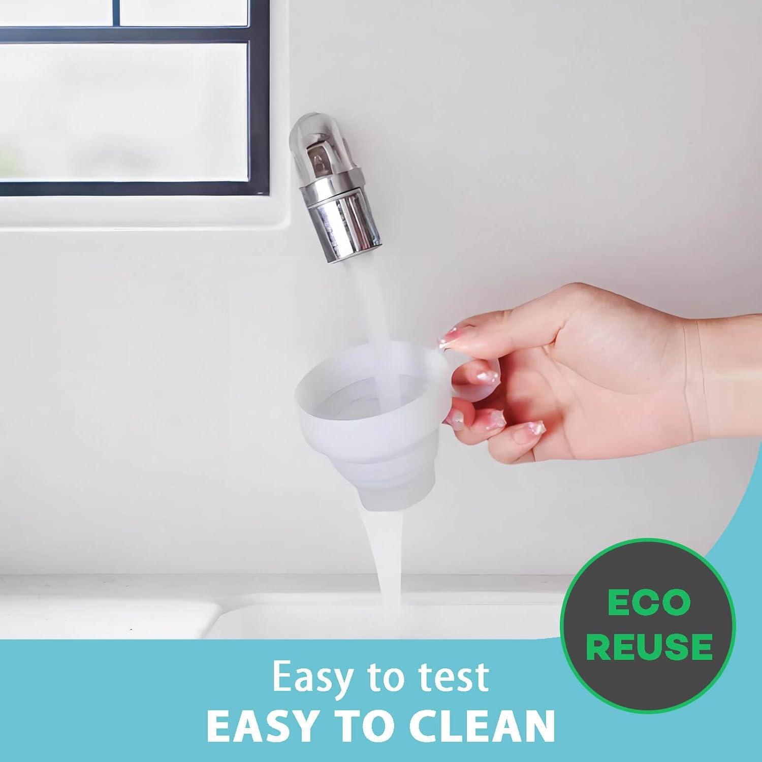 No-Mess Pee Cups for Ovulation Testing | Reusable Urine Collection Cups ...