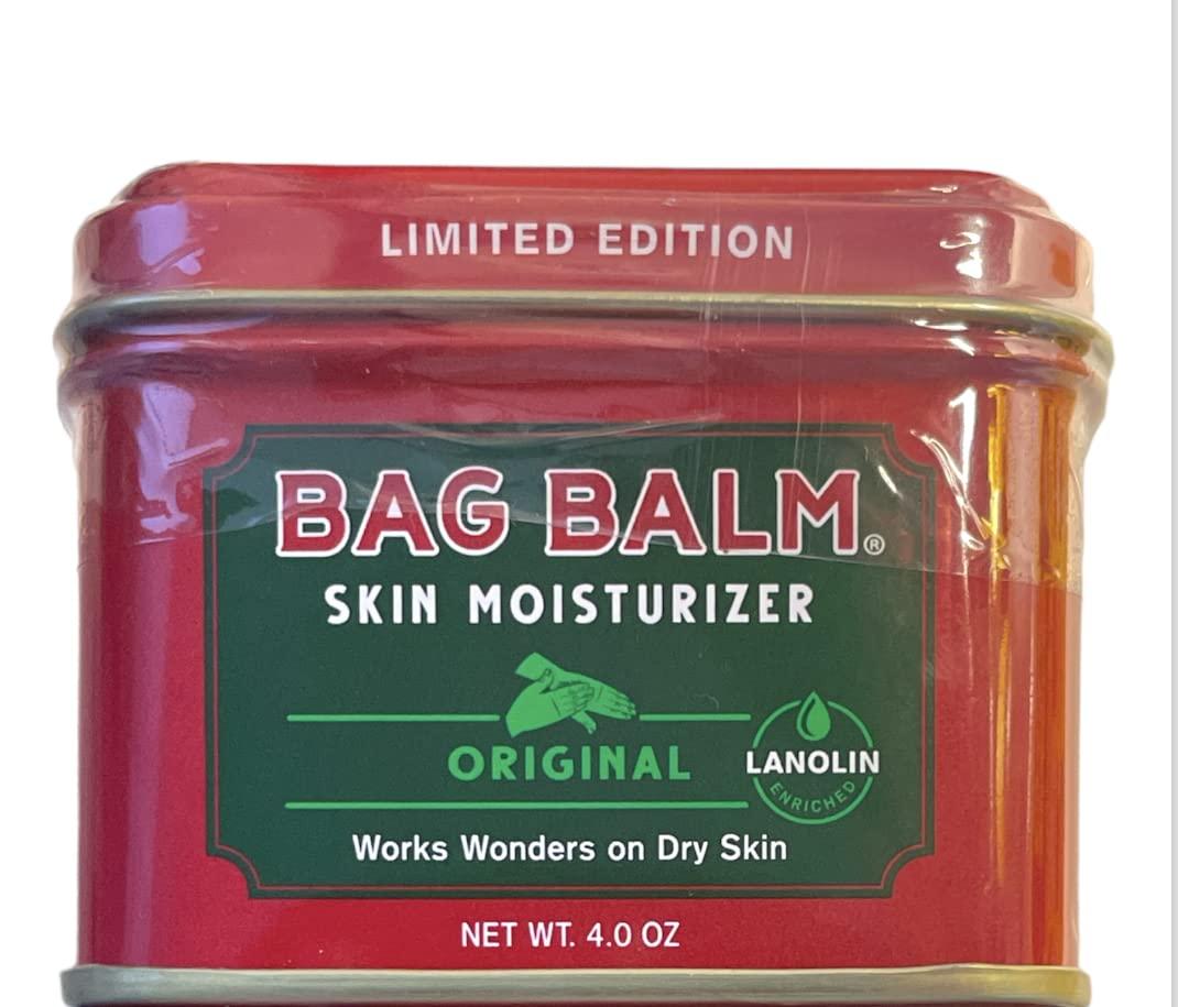 Bag Balm 4 Ounce Tins - 2 Pack: Skin Moisturizer for Soothing Relief ...