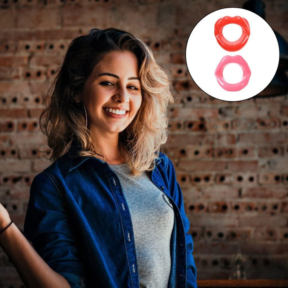 Silicone Lip Facial Trainer - 2 Pieces for Tighter Mouth Muscles ...