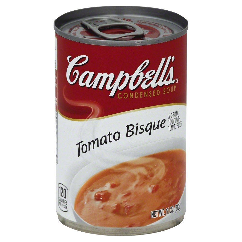 Campbell's Tomato Bisque Condensed Soup 66 oz Pack - 6 Cans | Buy Now ...