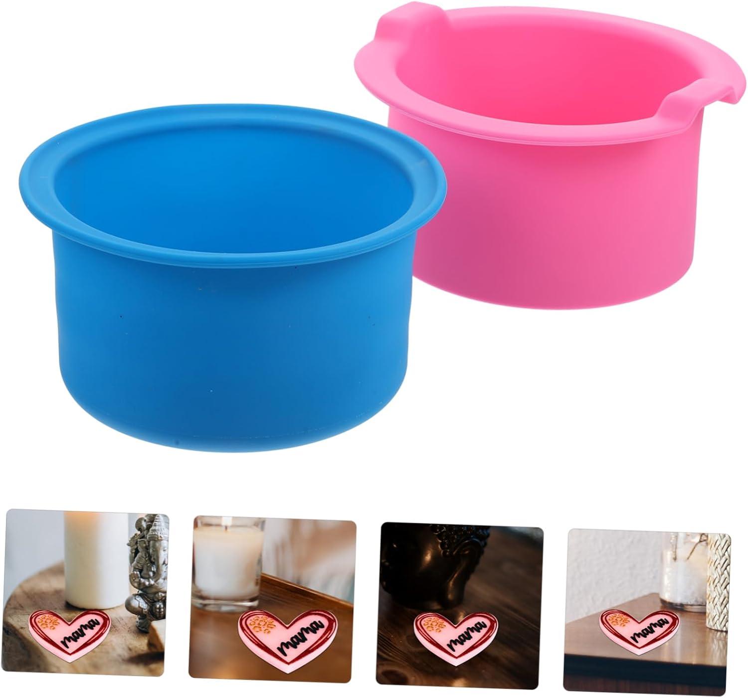 Villcase 10-Piece Melting Pots Set for Silicone Wax - Non-Stick Wax ...
