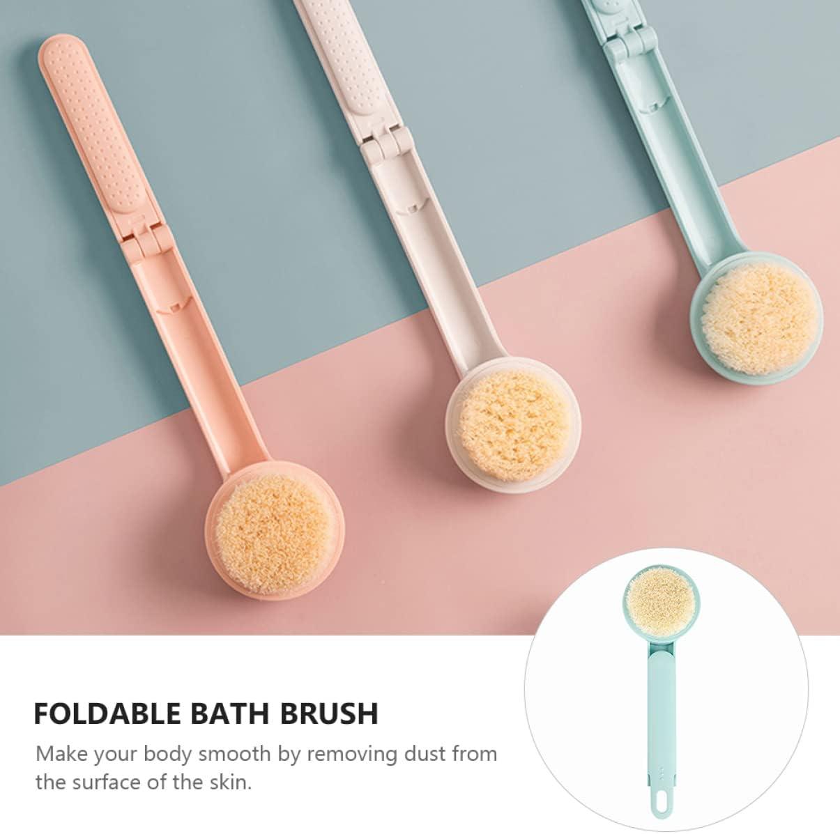 Healvian 1pc Bristles Kids Shower Massager Wet and Handle Creative ...