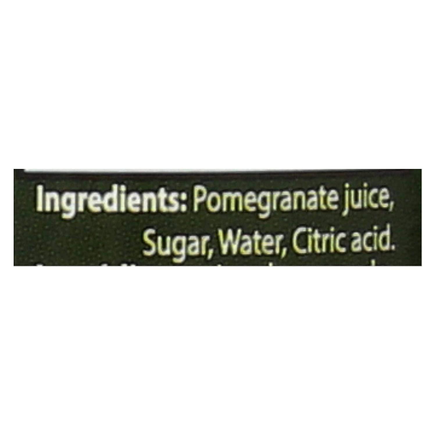 Sultan Pomegranate Syrup 10oz - Pack of 6 | Premium Quality | 100% ...