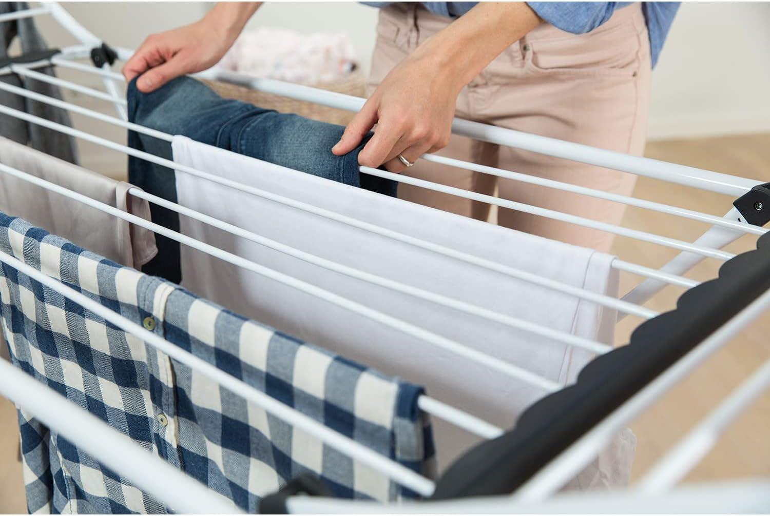 Vileda Extra X-Legs Clothes Airer Indoor Clothes Drying Rack with 20m ...