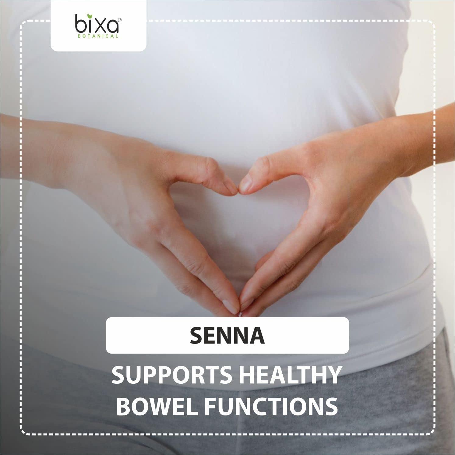 Senna Leaves Extract Capsules | 60 Count (450mg) Herbal Supplement for ...