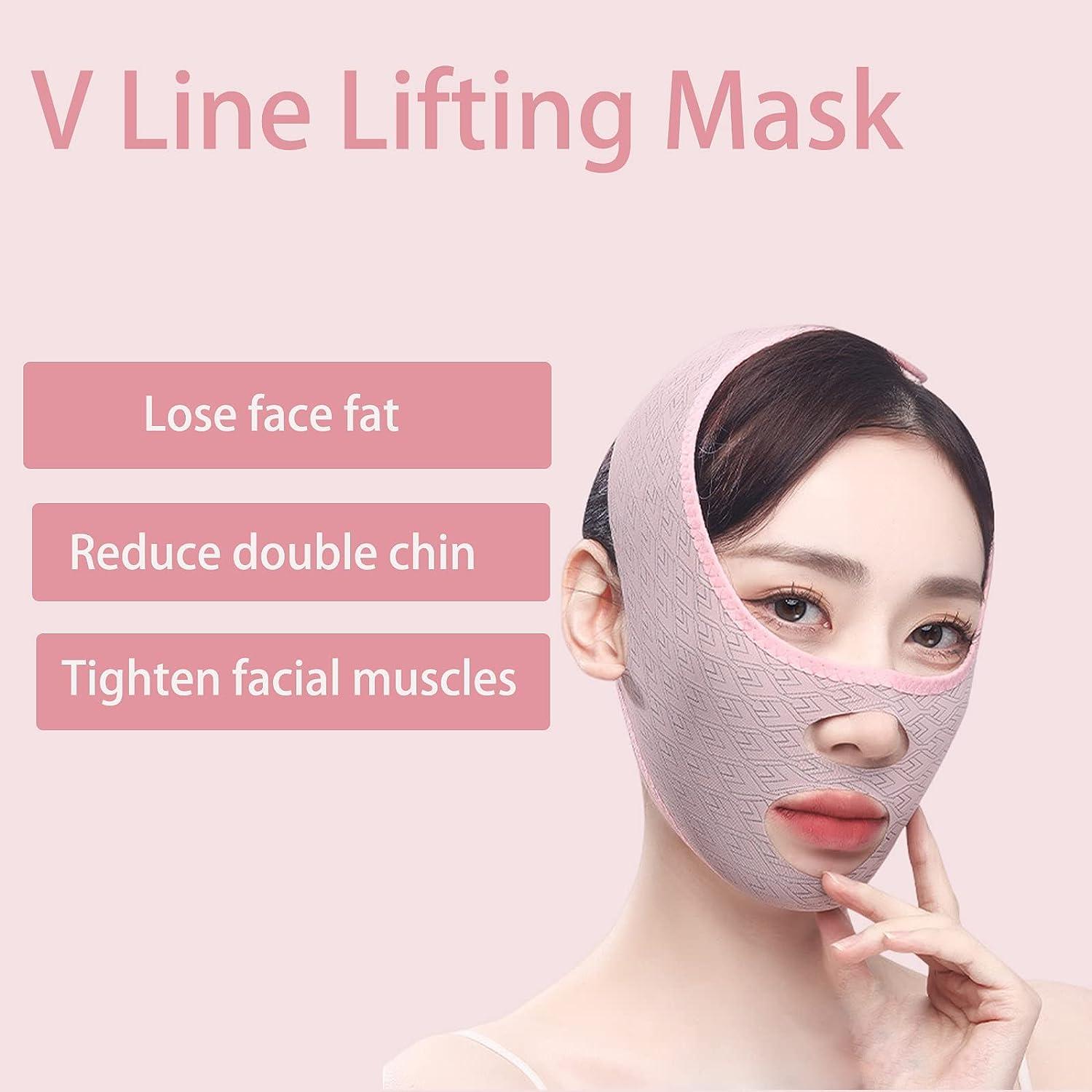 2 PCS V-Line Face Lift Mask for Double Chin Reduction - Beauty Sleep ...
