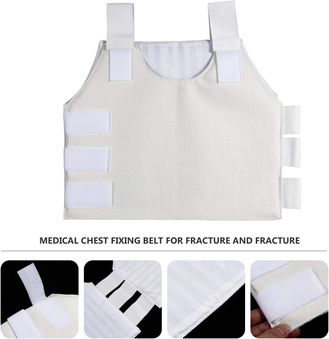 Heallily Binder Clips Rib and Chest Support Brace M with Lumbar Support ...