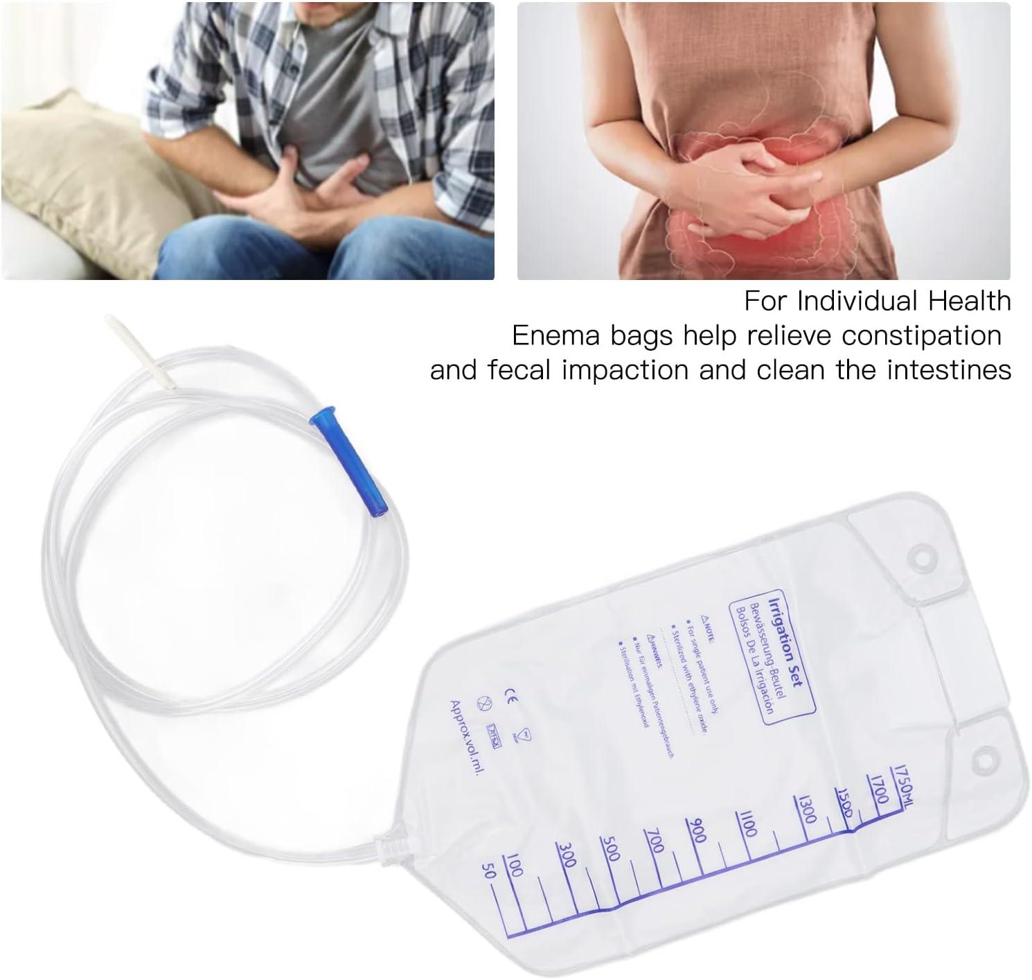 Colon Cleansing Kit - Non-Toxic Disposable Colon Irrigation 1750 ml for ...