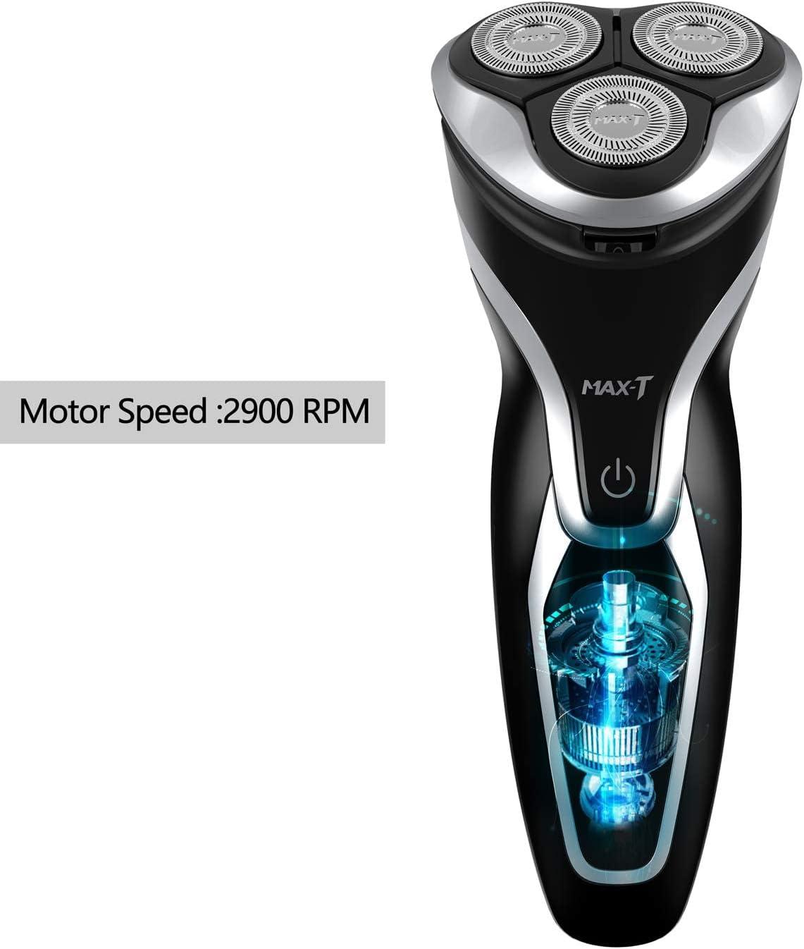 MAX-T Series 3D ProSkin Electric Shaver for Men - Rechargeable Wet/Dry ...