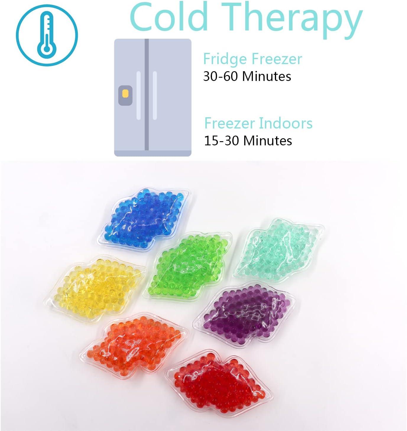 Lip Filler Ice Pack Bulk - 7 Pack for Mouth Injections, Injuries ...