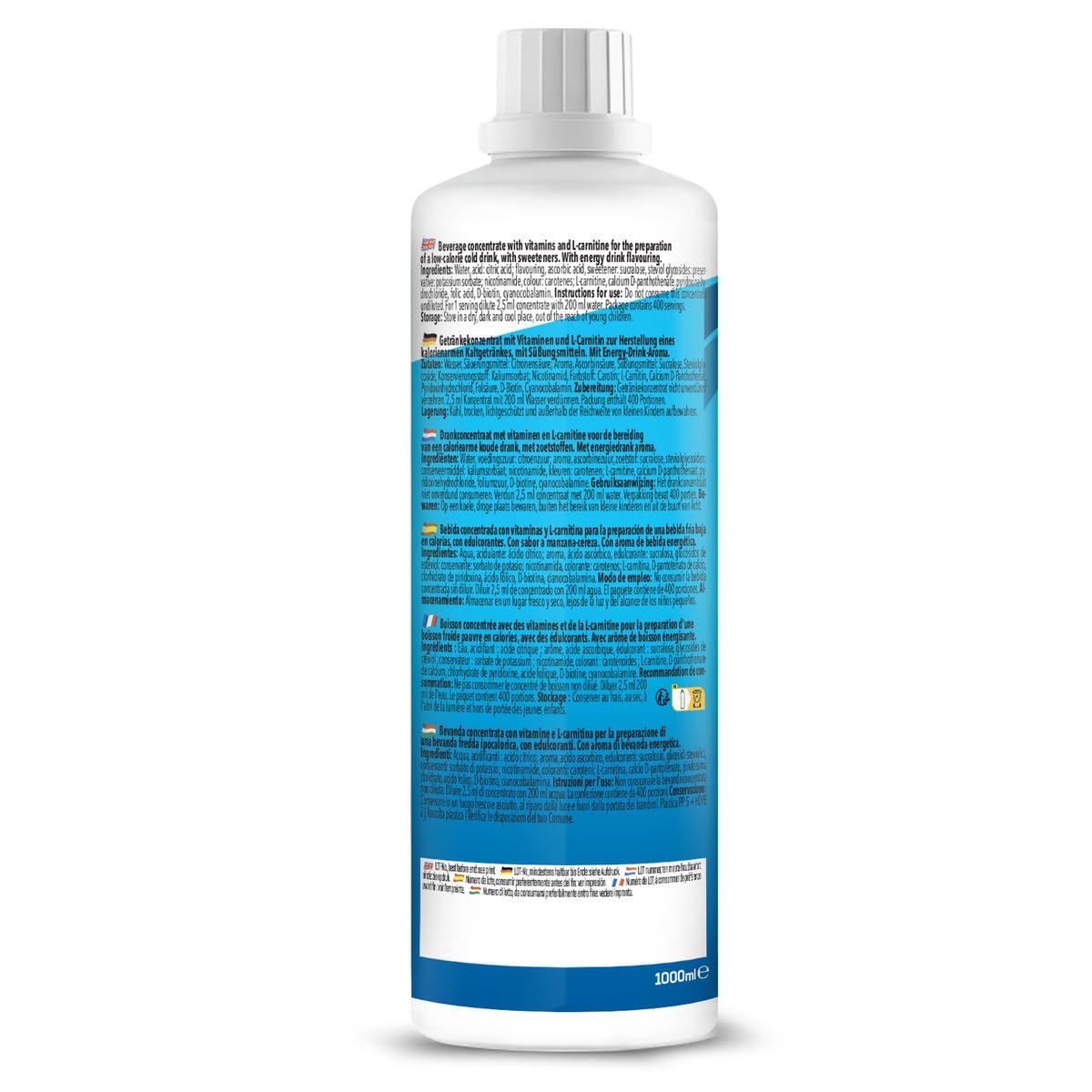 BODYLAB24 Vital Zero Drink | Sugar-Free Energy Drink Concentrate 1000ml ...
