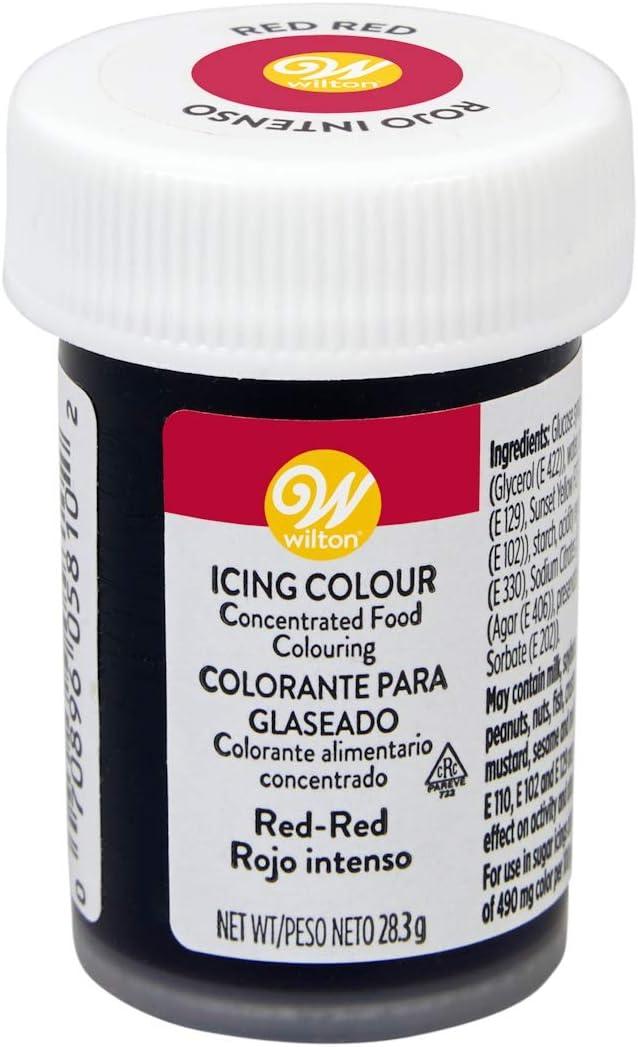Wilton Icing Colour Gel Paste Primary Rainbow Colours Set - 6 x 28g ...