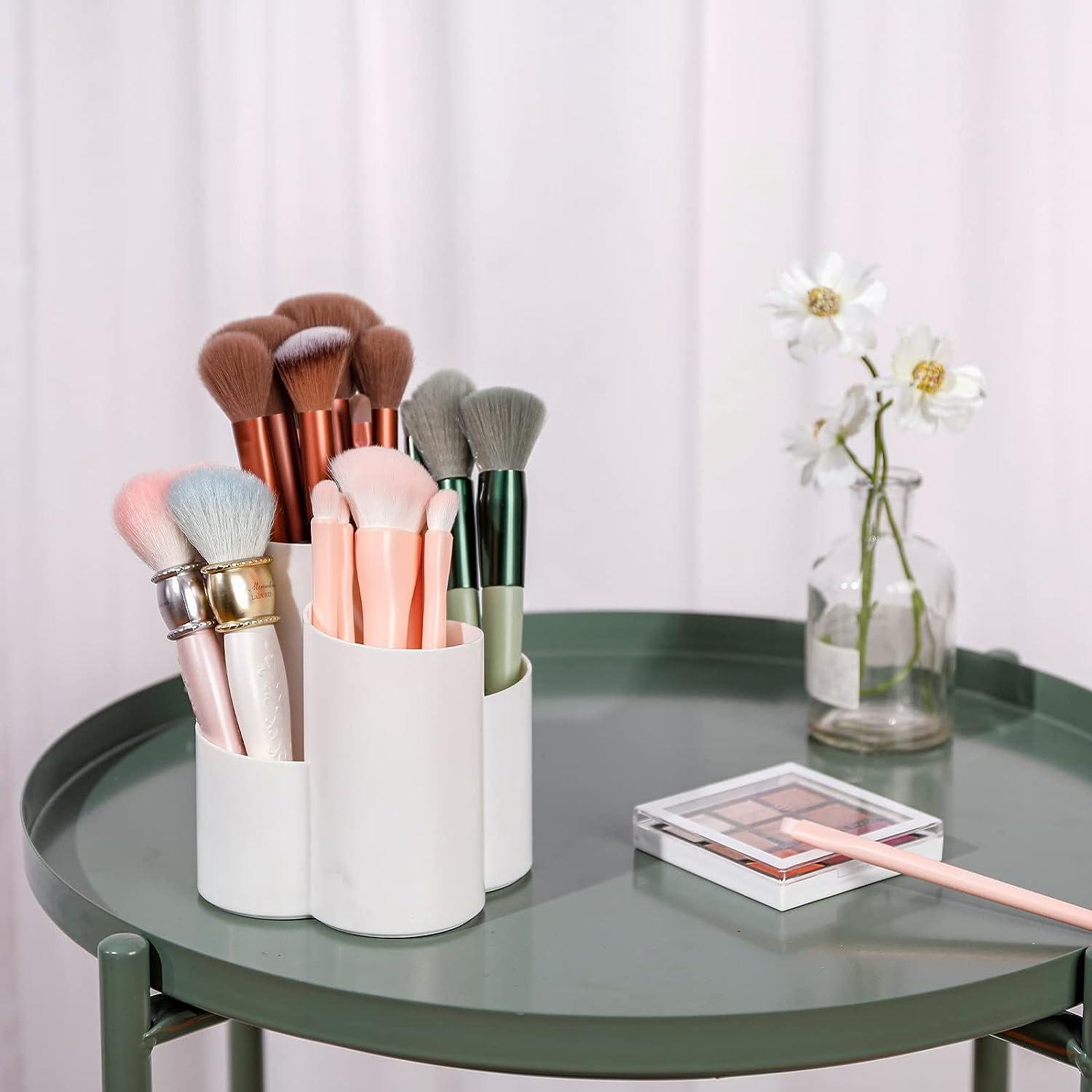 makeup brush holder for dressing table
