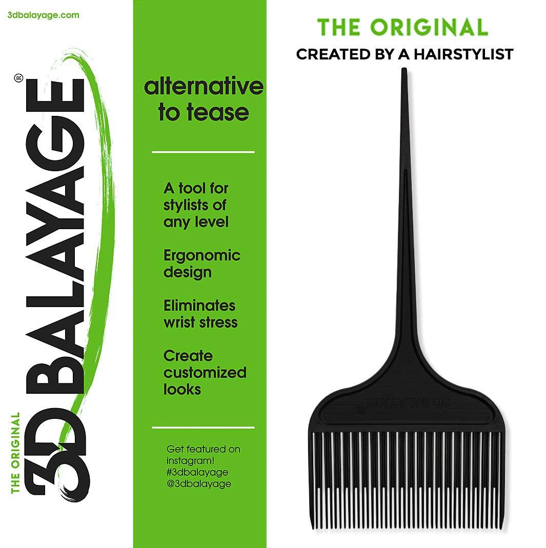 3D Balayage Comb for Babylights & Teasy Lights - Black | Original ...