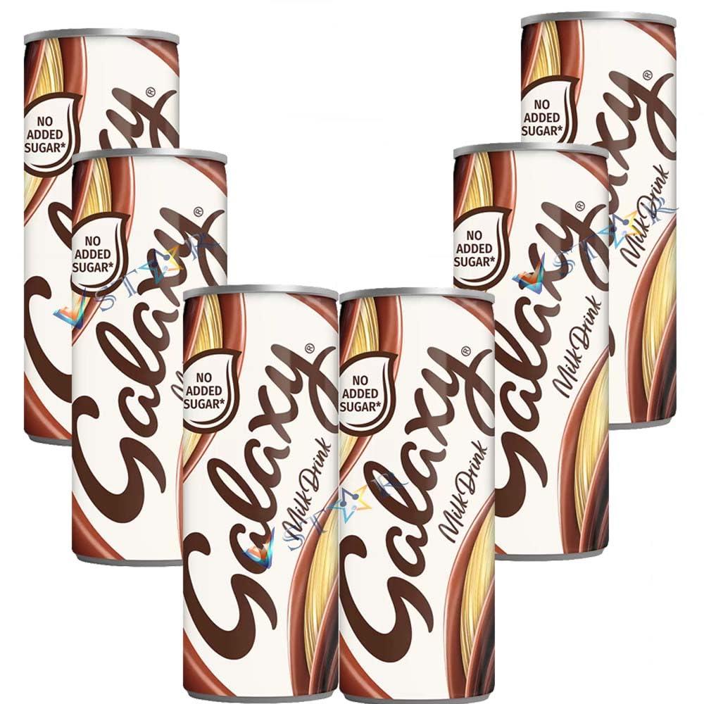 Galaxy Milk Chocolate Milkshake Ready To Drink Can 250ml (6) | Buy Now ...