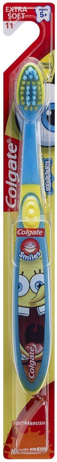 Colgate SpongeBob SquarePants Toothbrush Extra Soft - Pack of 2 | Buy ...